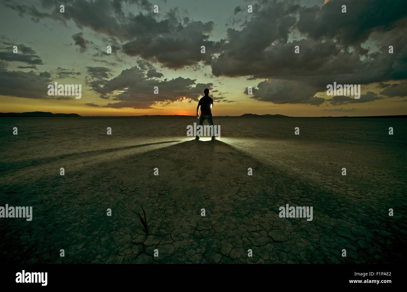 Drought Confrontation / Men in Light - Men in Front of Some Mystique ...