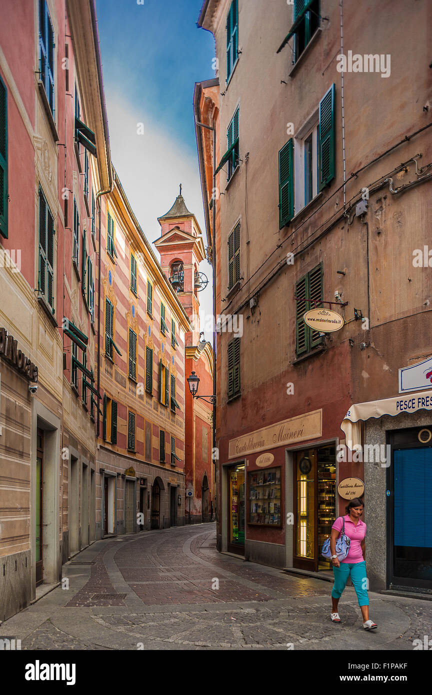 Italy Piedmont Monferrato Ovada Historic Center and Church of ...