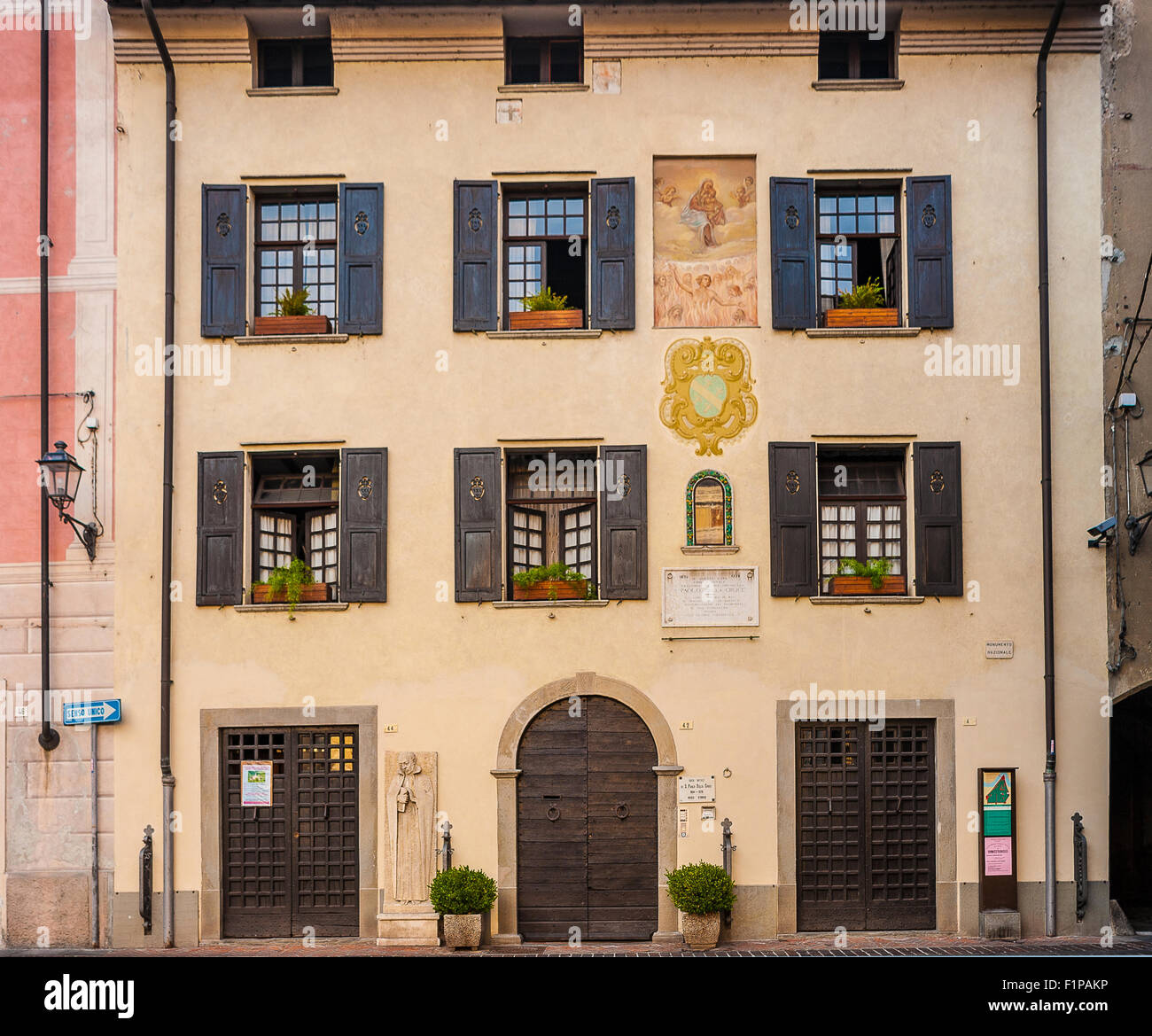 Italy Piedmont Monferrato Ovada birth house of St. Paolo della Croce ...