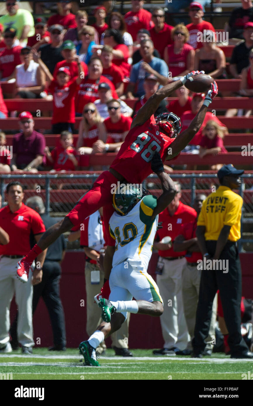 Rutgers scarlet knights wide receiver andre patton 88 hi-res stock ...