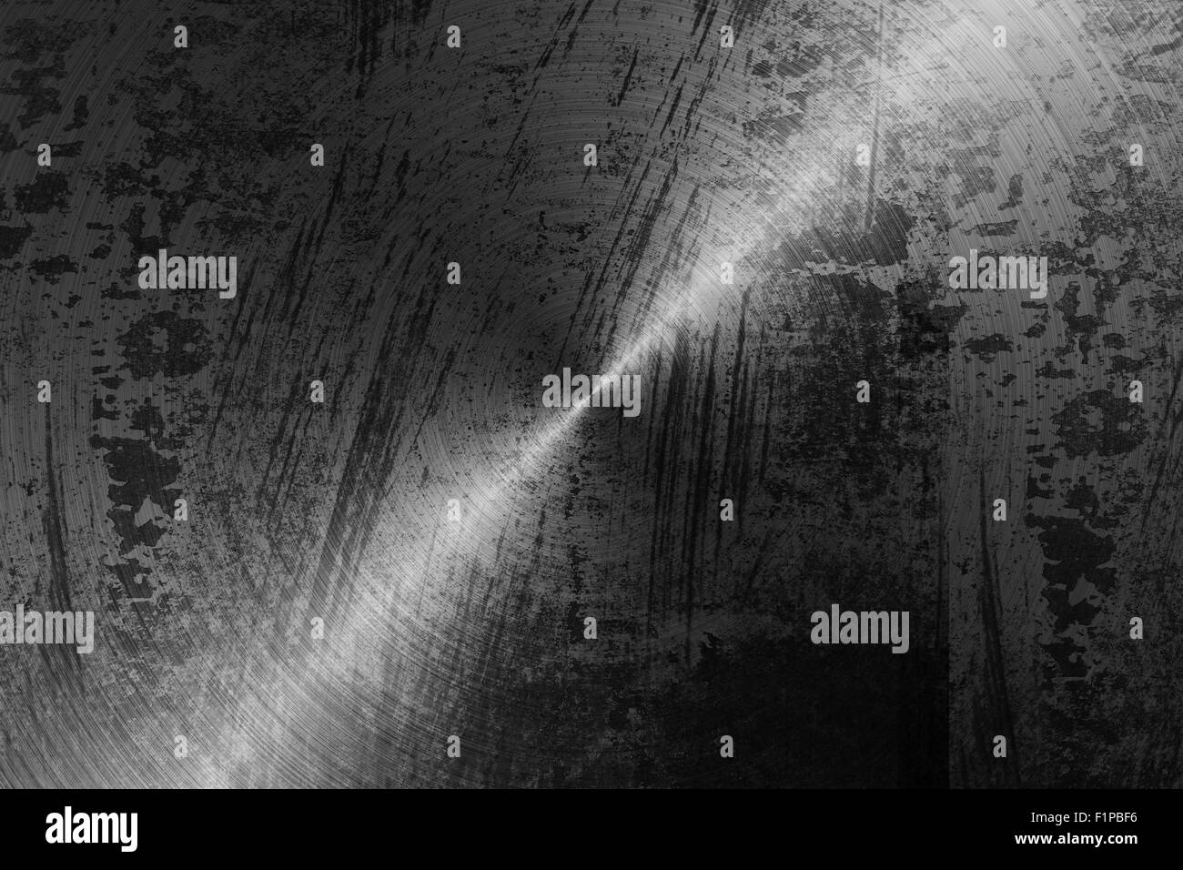 Rustic Metal Background Circular Polished. Old Rustic Metal Texture ...