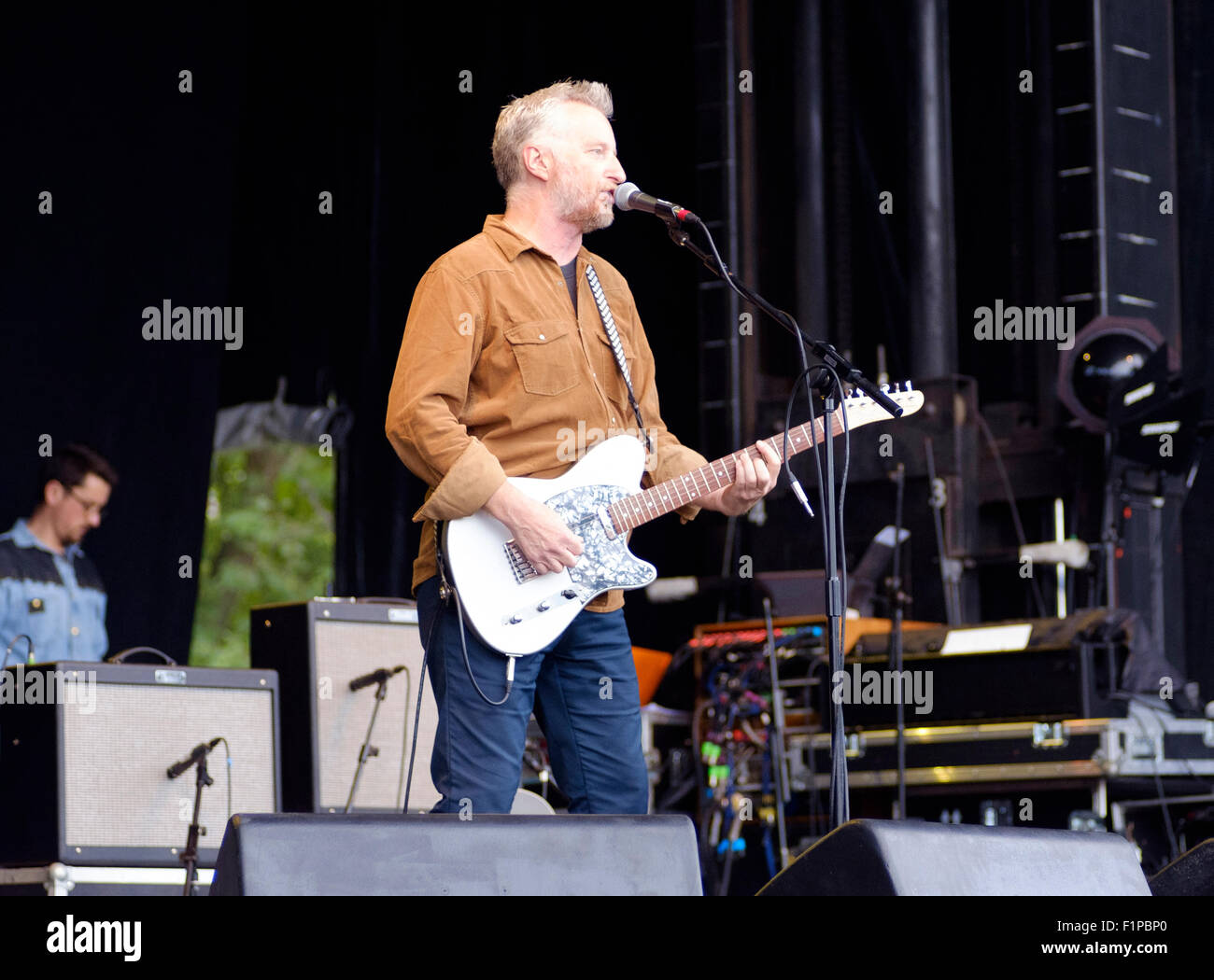 Brighton, UK. 5th September, 2015. Billy Bragg, the left leaning singer ...