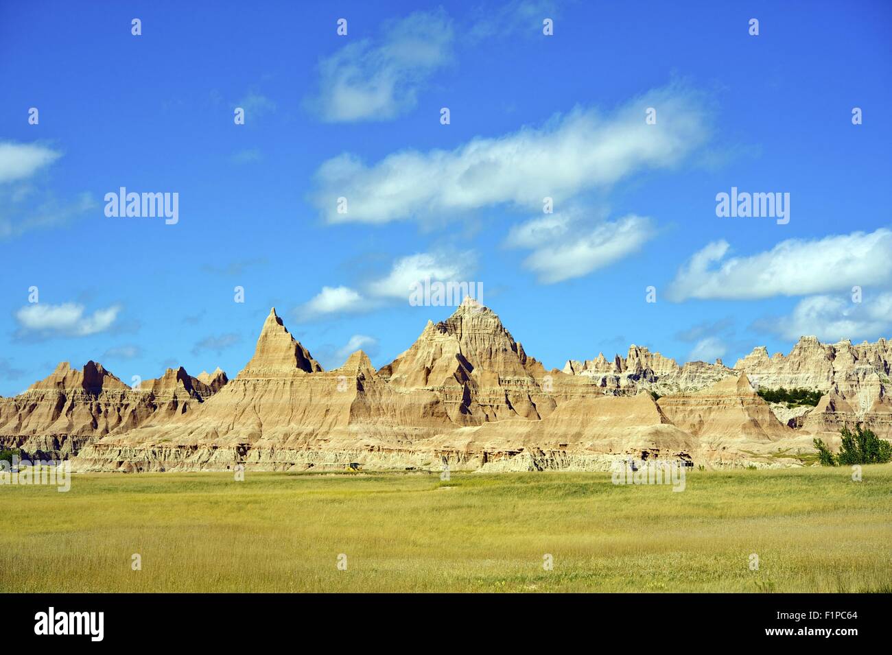 Badlands Scenery - South Dakota, USA Landscape. Nature Photo Collection ...