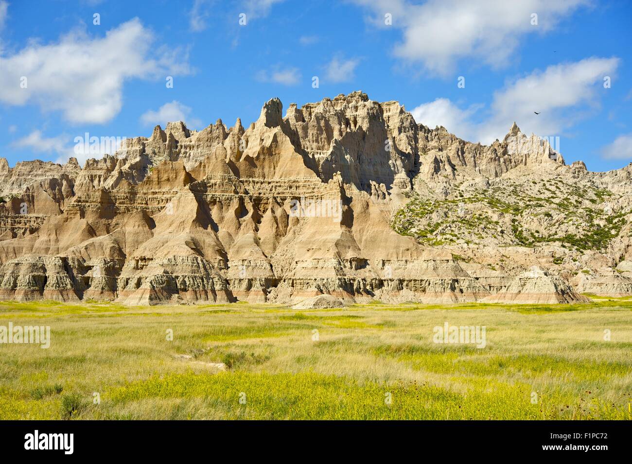 Badlands Has Been Formed by the Geologic Forces of Deposition and ...