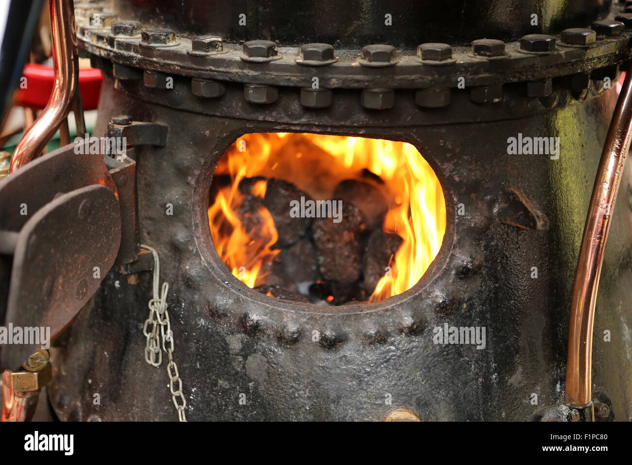 London Fire Brigade Fire Station and Fire Engines Stock Photo - Alamy