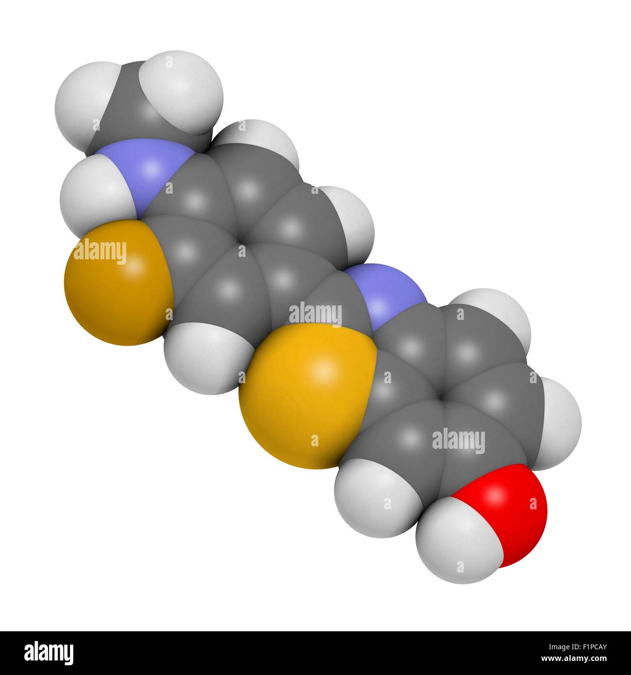 Flutemetamol (18F) PET tracer molecule Used to diagnose Alzheimer's ...