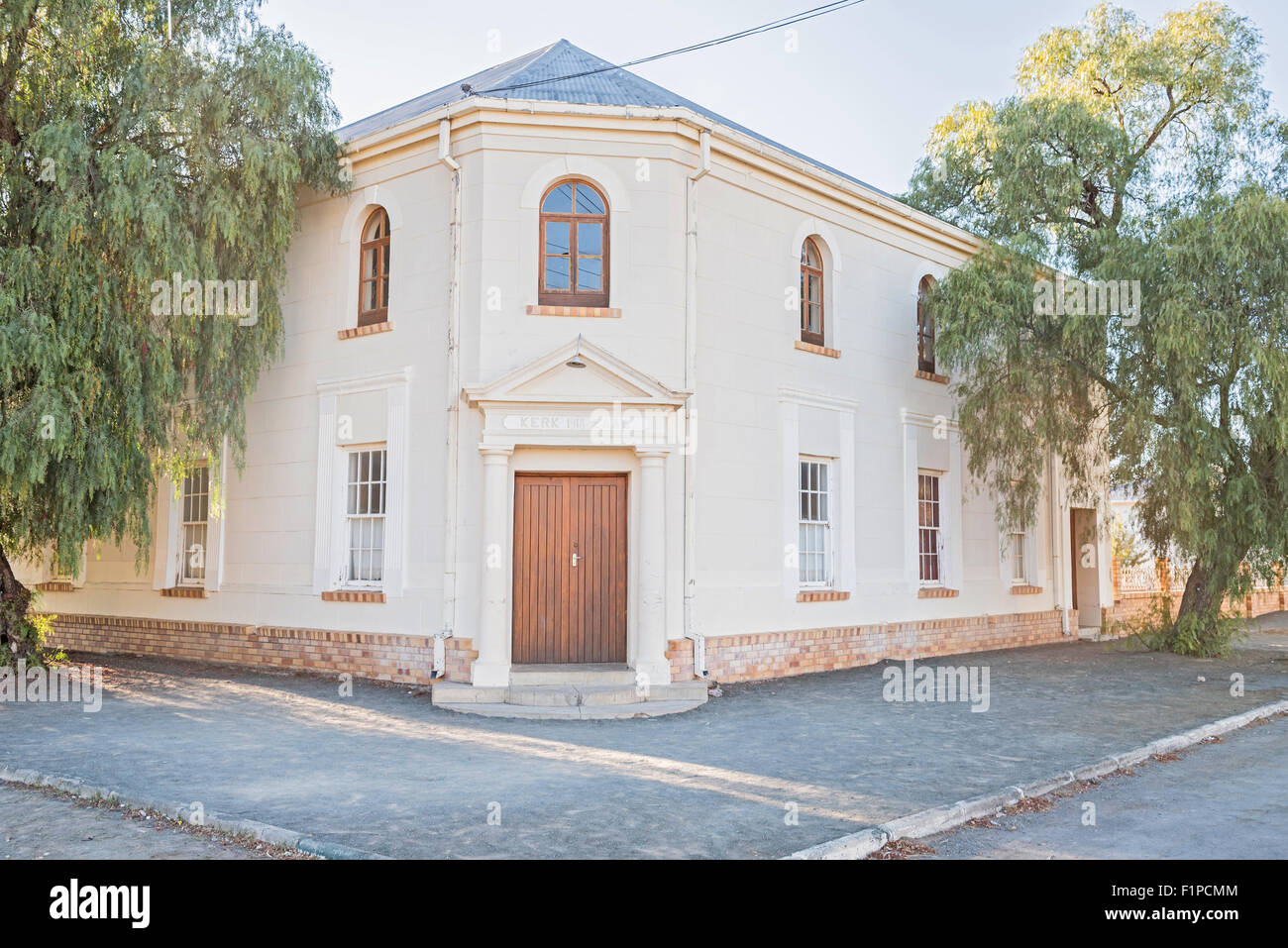 The hall of the Dutch Reformed Church in Britstown, a small town in the ...