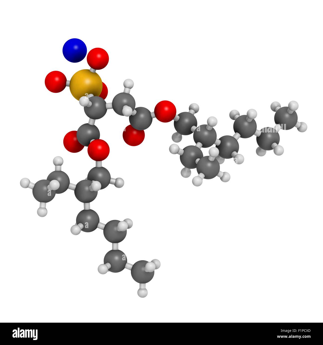 Docusate sodium (dioctyl sodium sulfosuccinate) stool softener drug ...