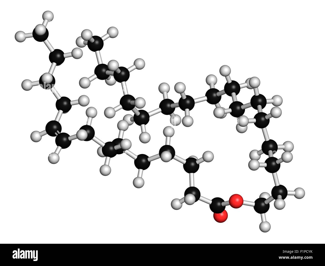 Cetyl myristoleate food supplement molecule Cetylated fatty acid that ...