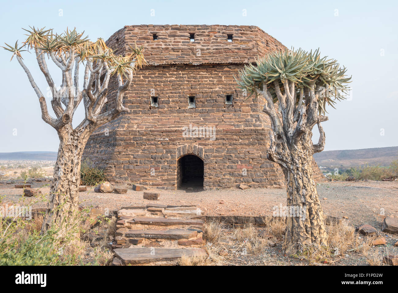 This blockhouse on a hill guarded Prieska, a small town next to the ...