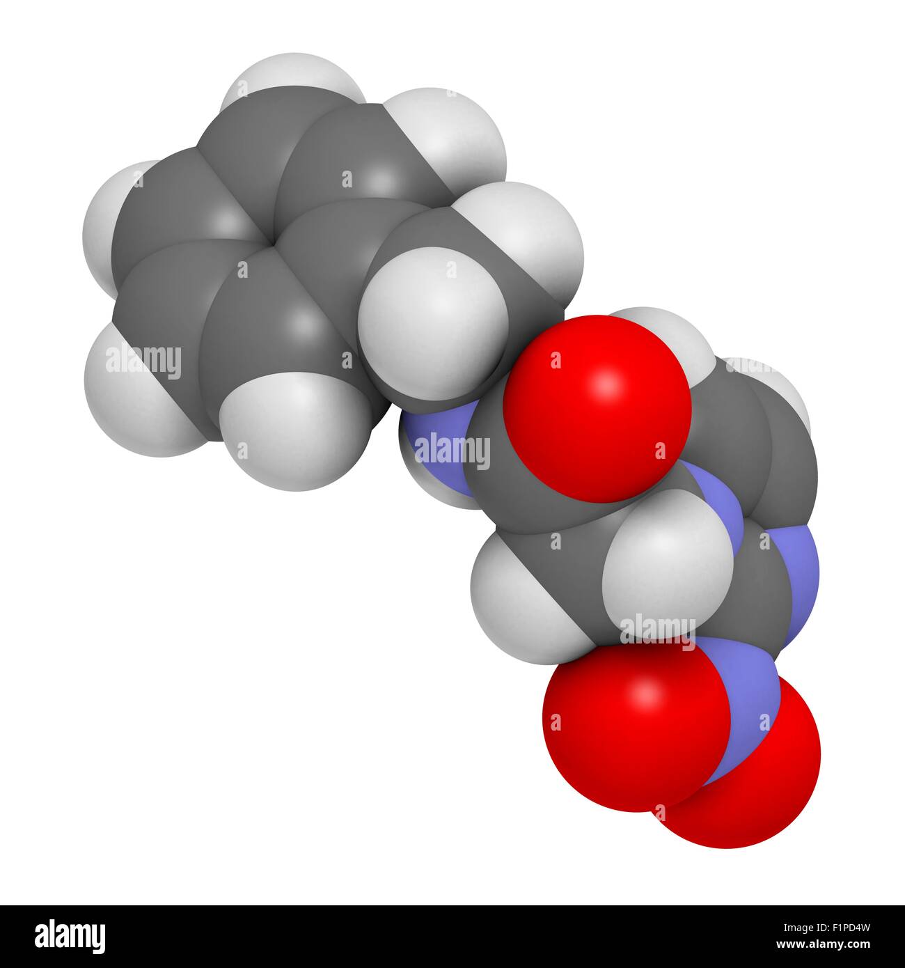 Benznidazole antiparasitic drug molecule Used in treatment of Chagas ...