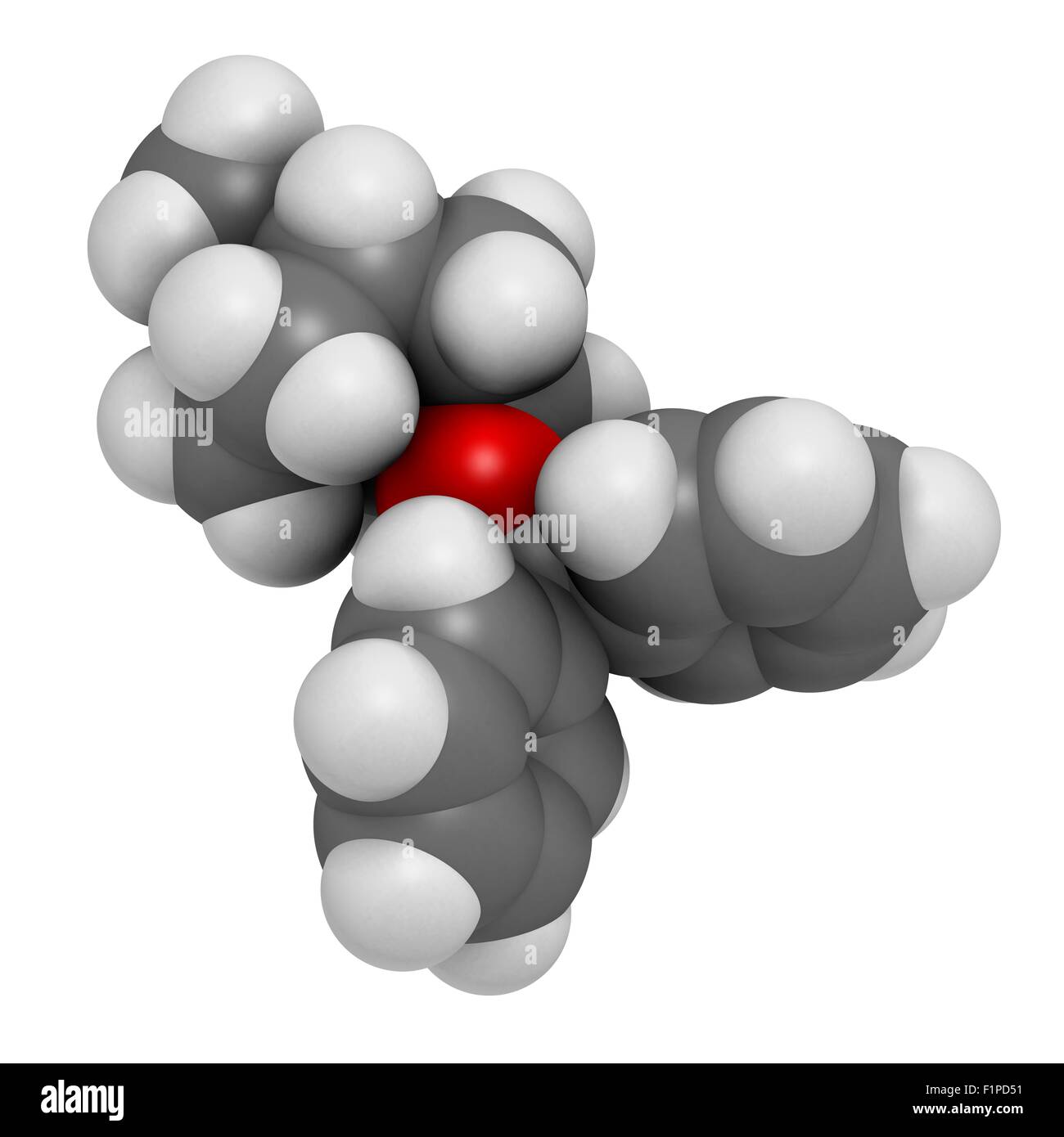 Benzatropine (benztropine) anticholinergic drug molecule Used in ...