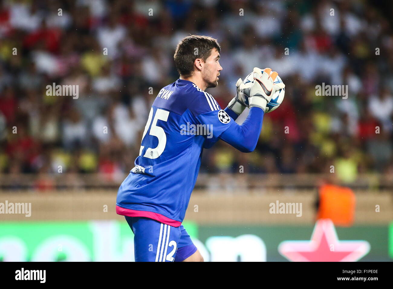 Mathew Ryan - 25.08.2015 - Monaco/Valence - Barrage retour - Champions ...