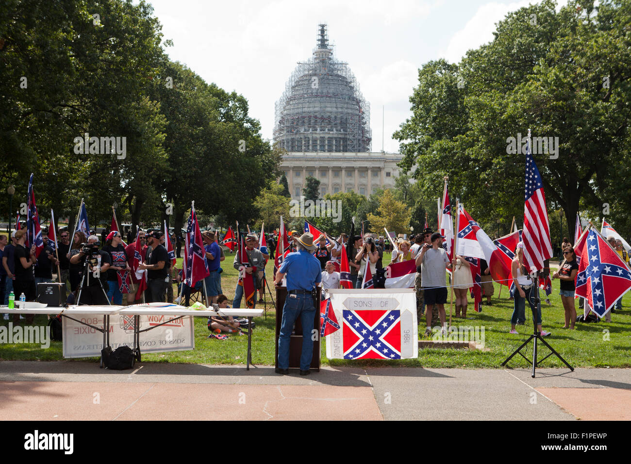 Washington, DC, USA. 5th September, 2015.The Sons of Confederate ...