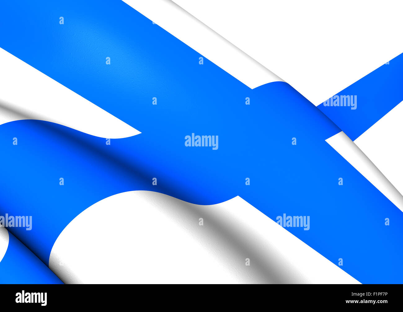 Flag of Marseille, France. Close Up Stock Photo - Alamy