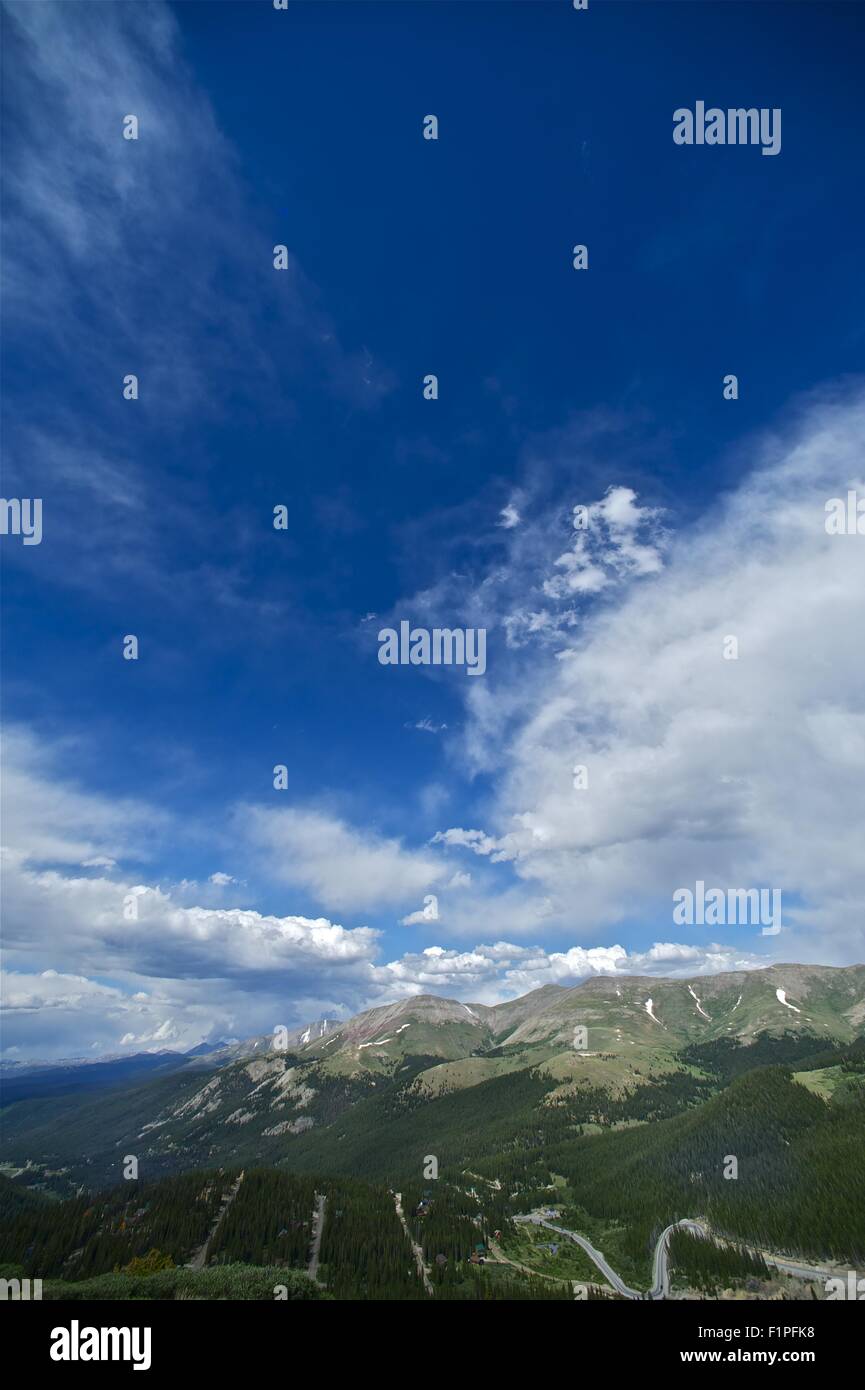 Cloudy blue sky clouds hi-res stock photography and images - Alamy