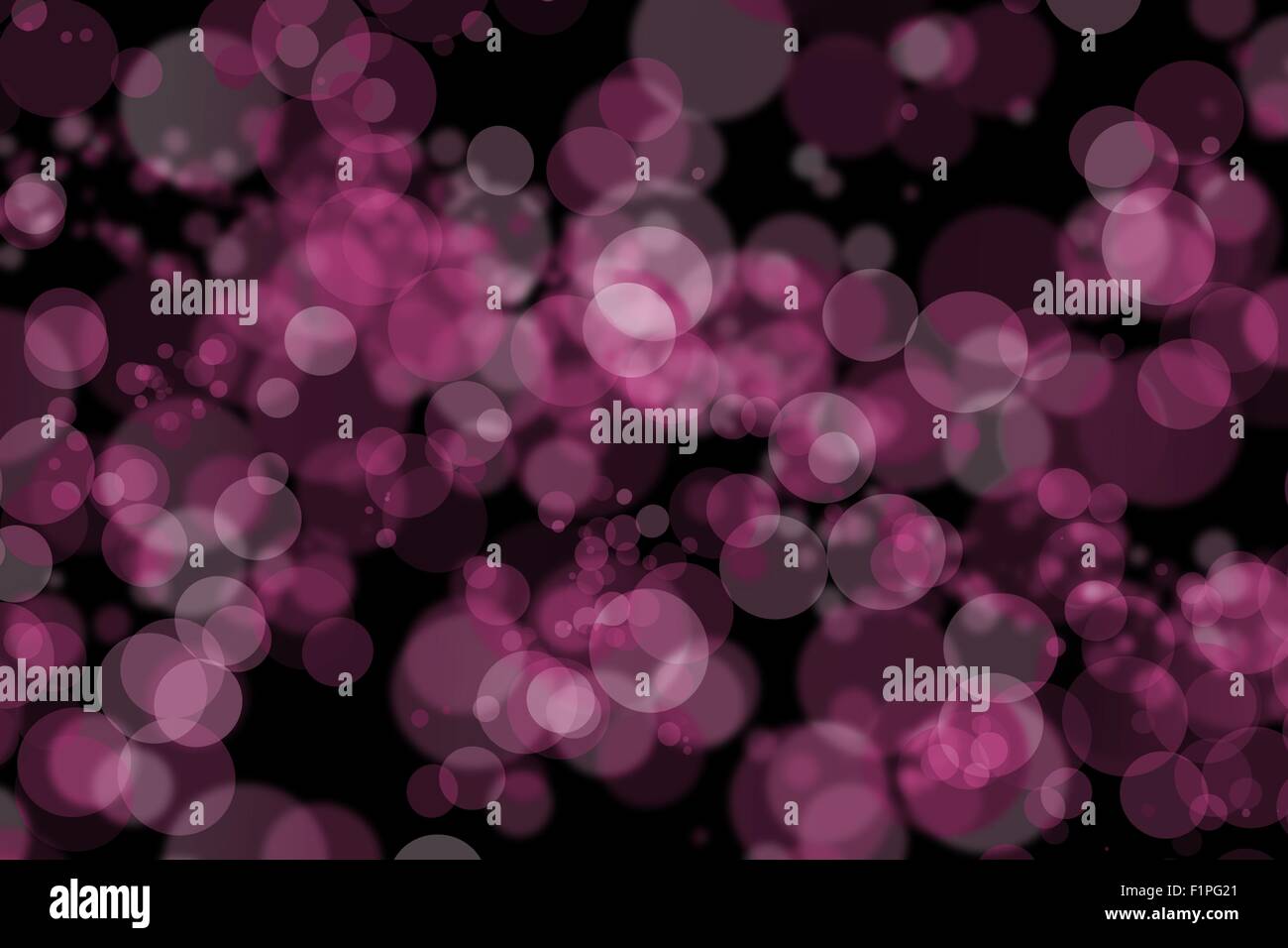 Purple Bokeh Background. Cool Dark Purple Circles Bokeh Background ...