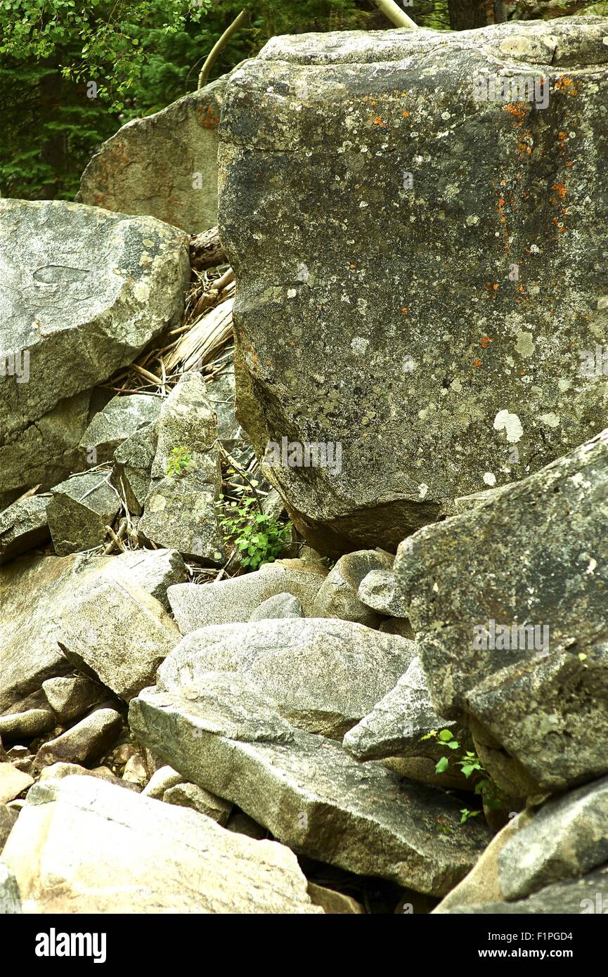 Rocky Mountains Rocks. Colorado Nature Photo Collection Stock Photo - Alamy