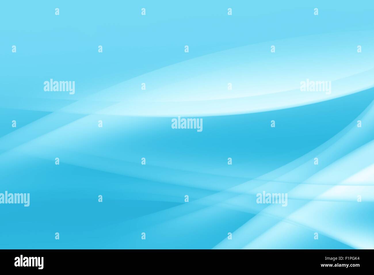 Delicate Blue. Abstract Delicate Light Blue Background with White Wavy ...
