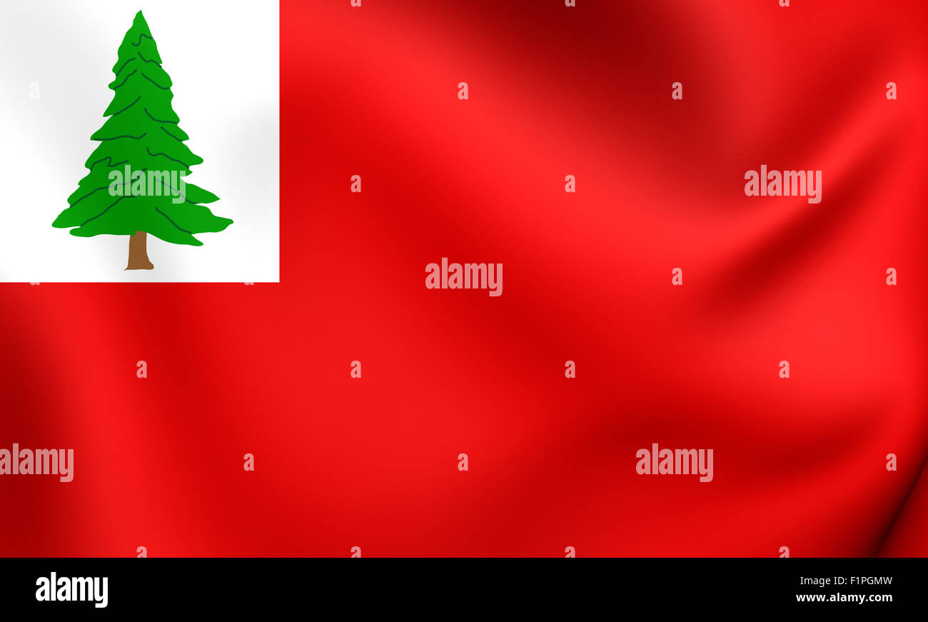 Flag of New England, USA. Close Up Stock Photo - Alamy