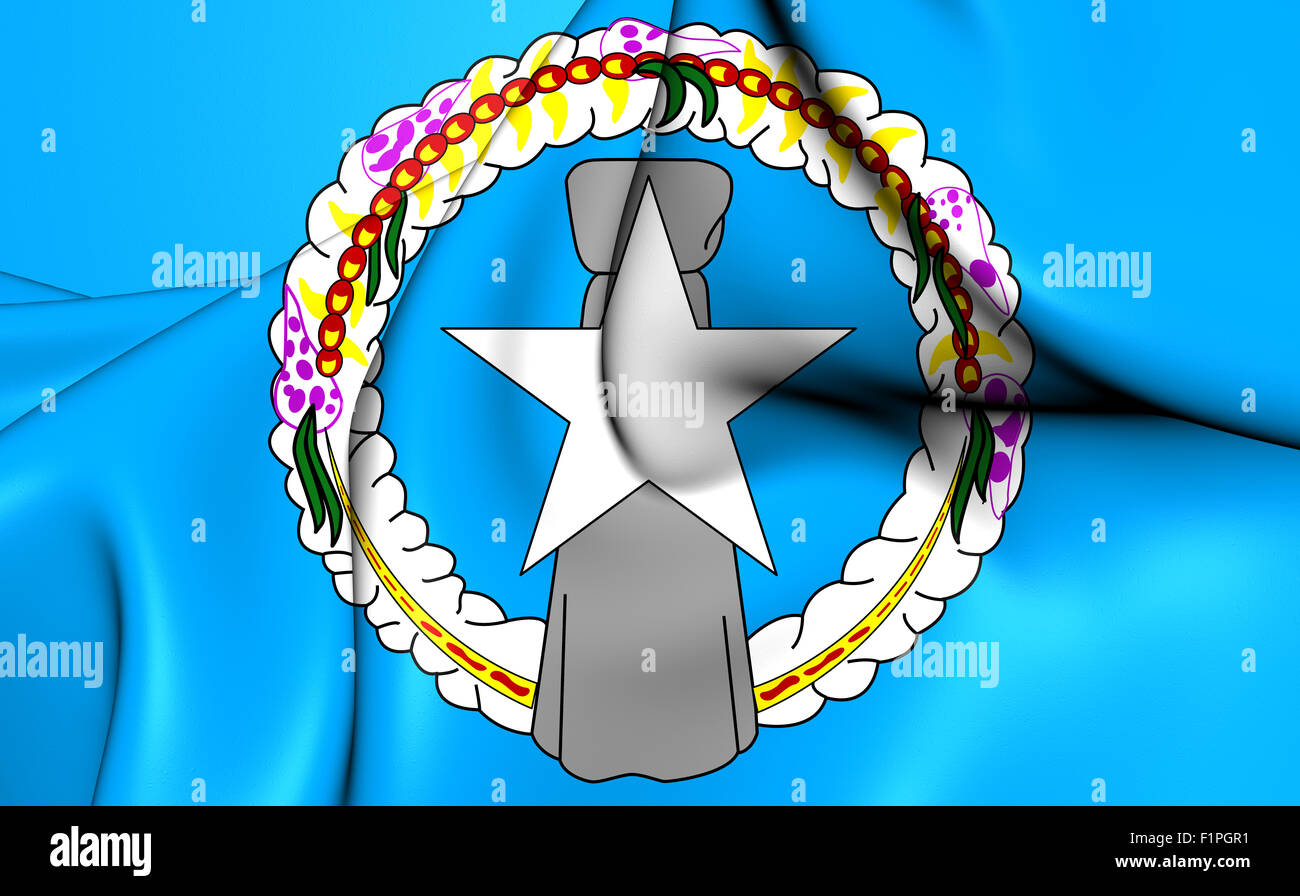 Cnmi Flag Black And White