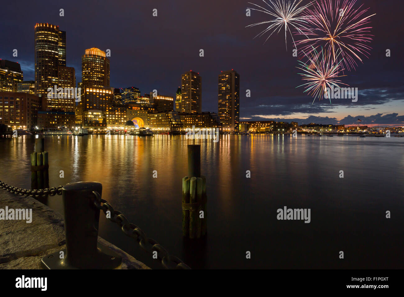 FAN PIER HARBORWALK ROWES WHARF DOWNTOWN SKYLINE INNER HARBOR SOUTH ...