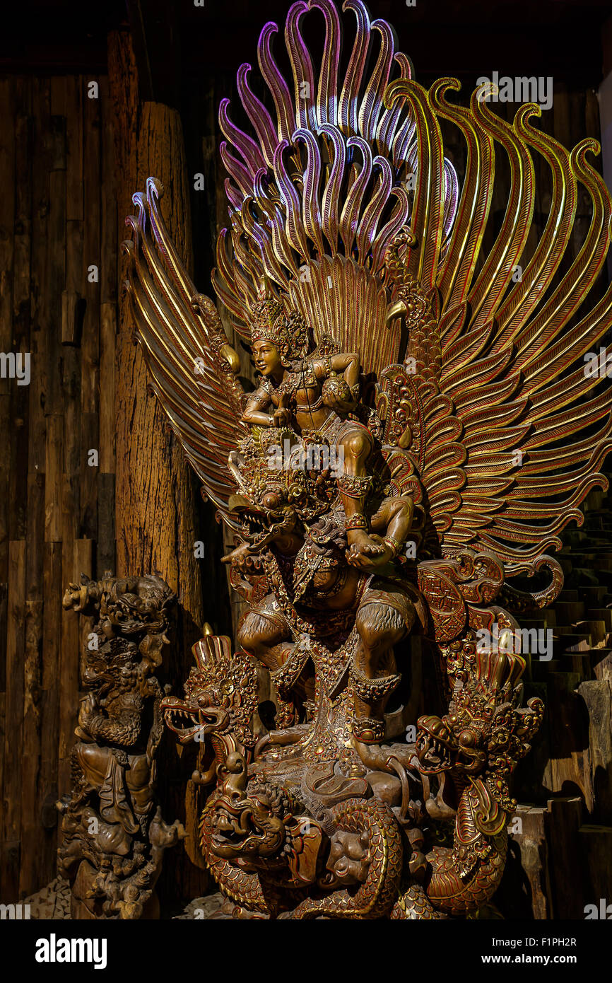 Garuda statue of the Hindu Stock Photo - Alamy