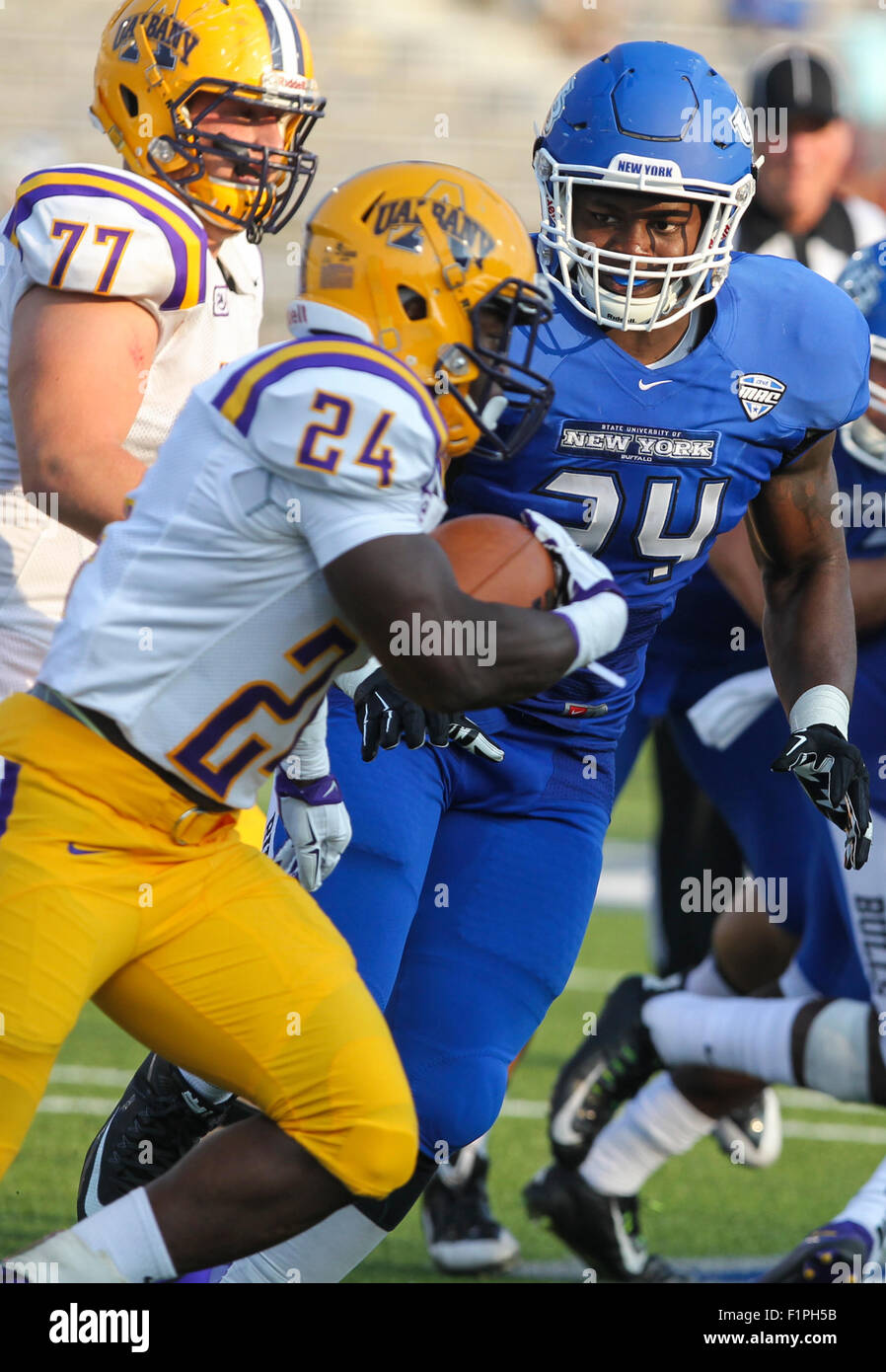 September 2015 buffalo bulls safety hi-res stock photography and images ...