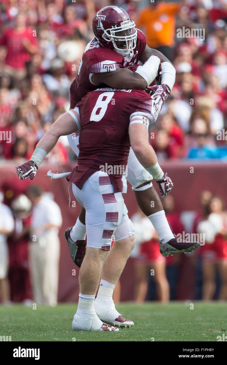September 5, 2015: Temple Owls defensive lineman Nate D. Smith (35 ...