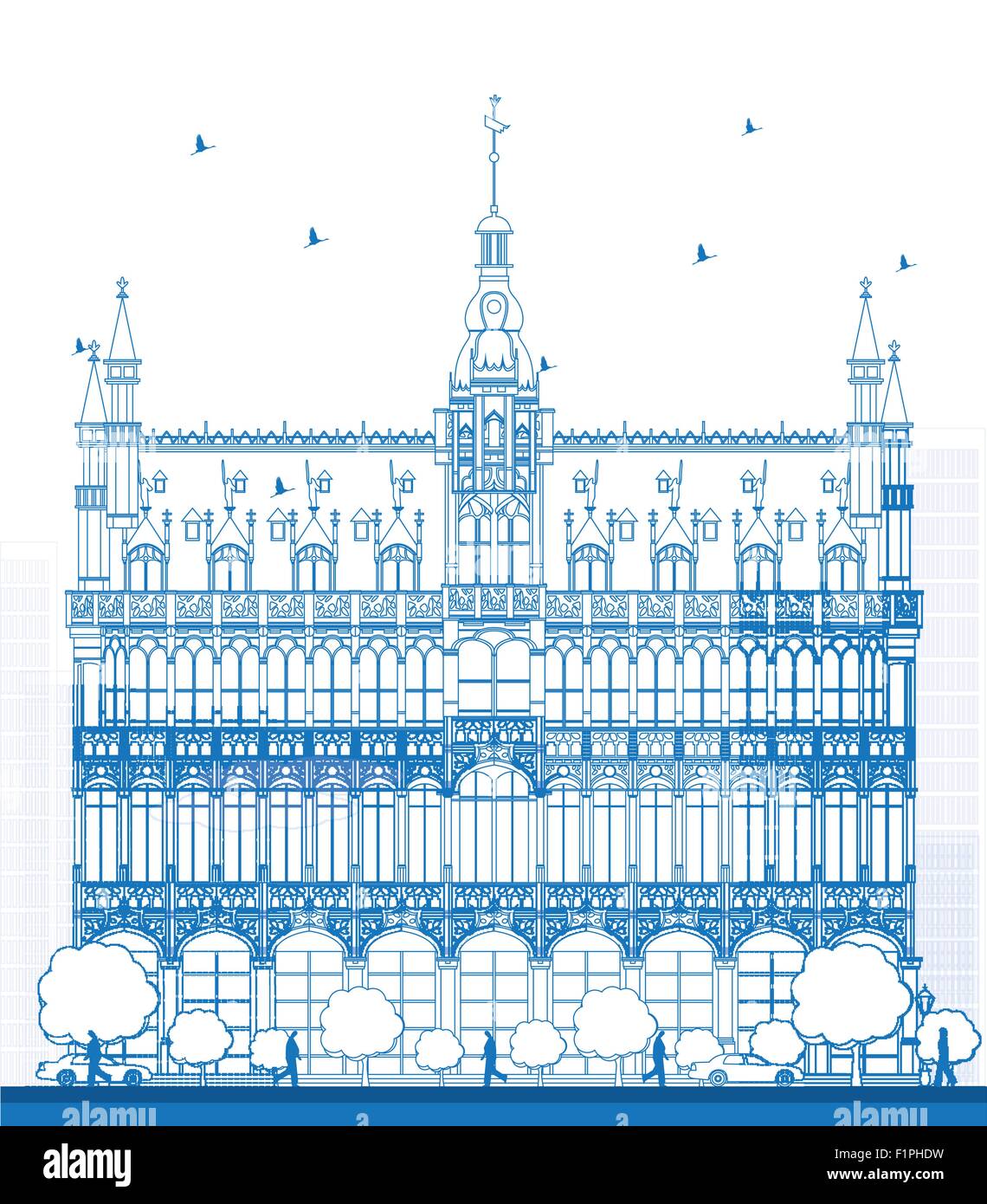 1887 architecture Stock Vector Images - Alamy