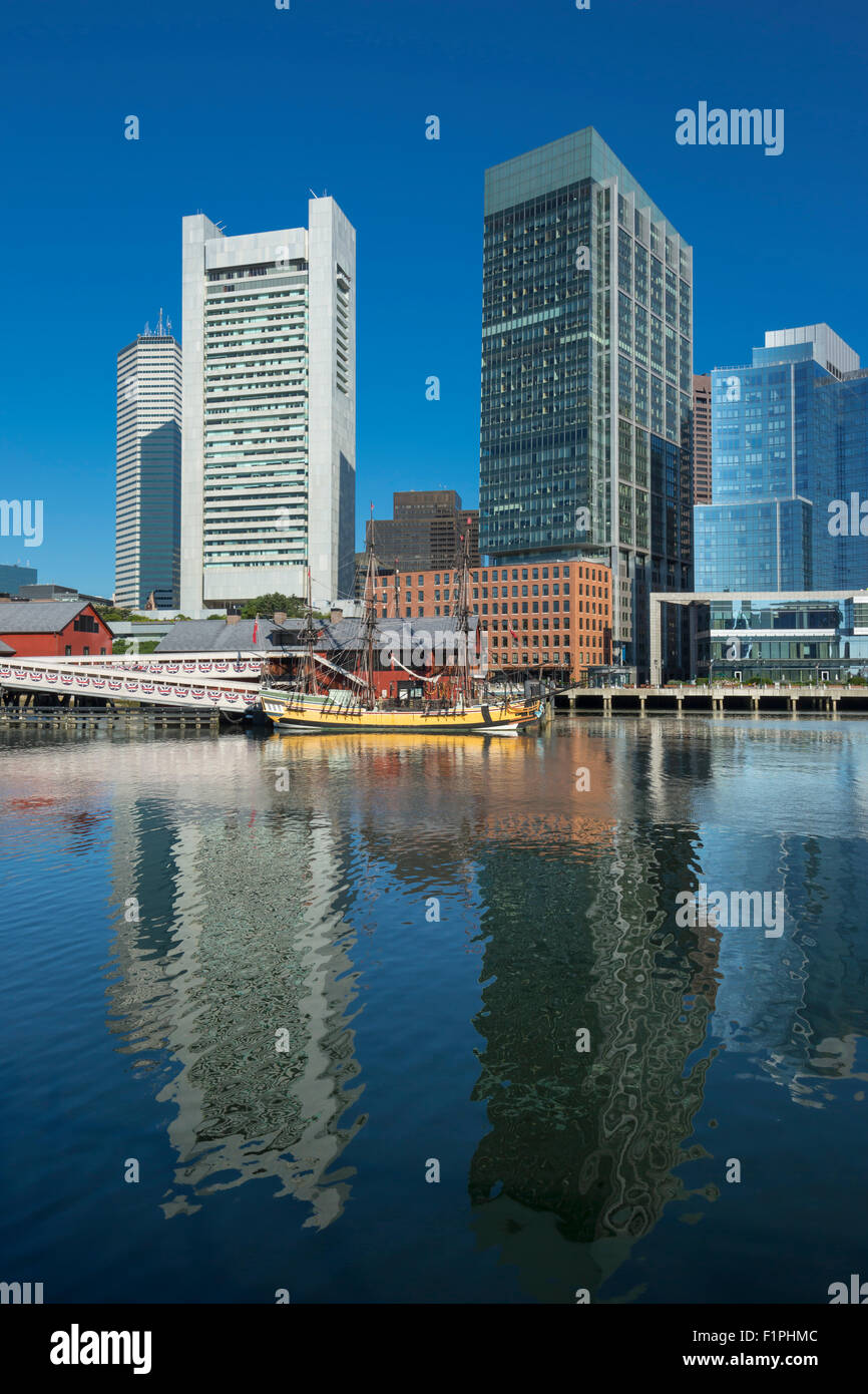 ATLANTIC WHARF WATERFRONT FORT POINT CHANNEL SKYLINE INNER HARBOR SOUTH ...