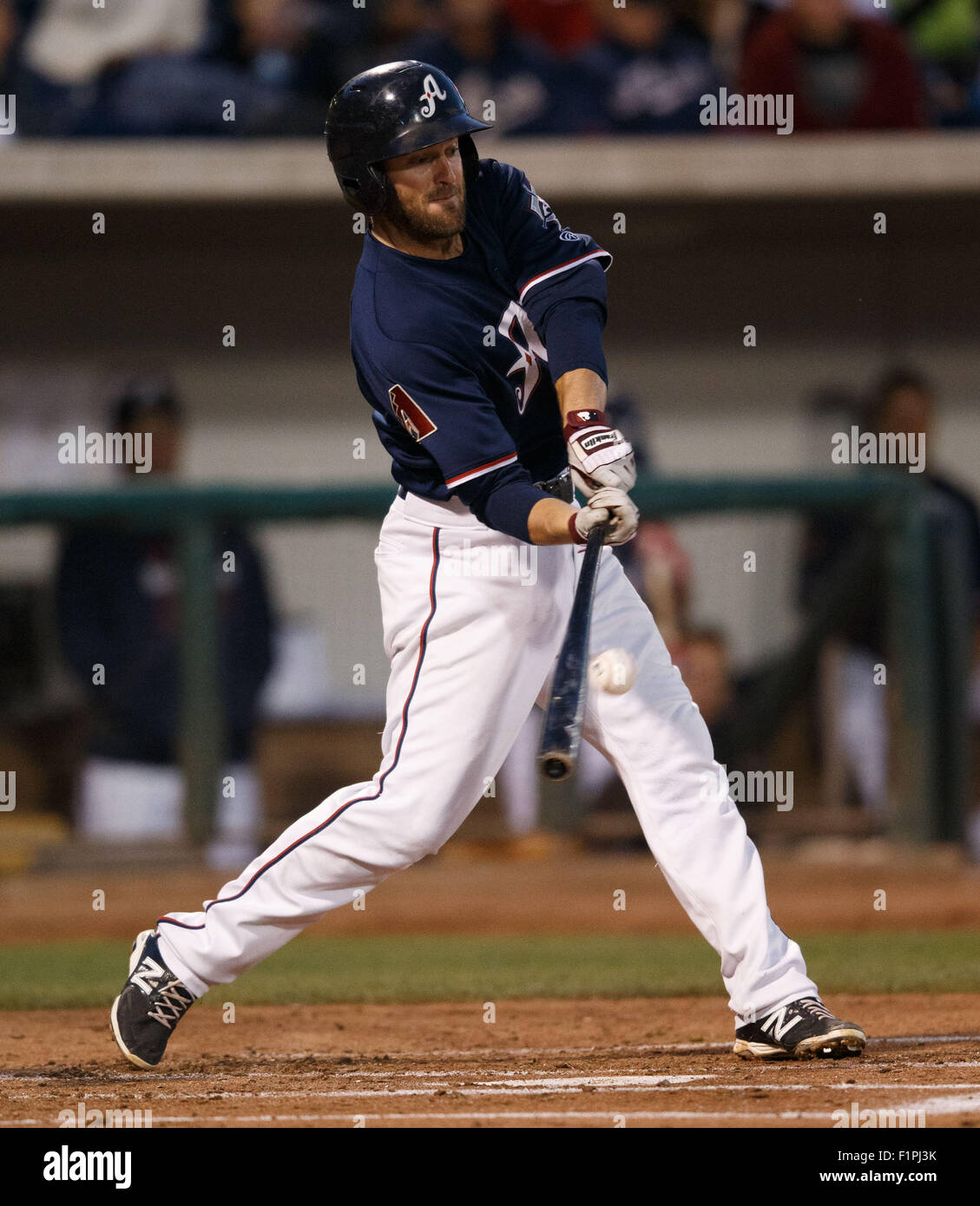 Reno, Nevada, USA. 04th Sep, 2015. Reno Aces Shortstop DANNY WORTH (8 ...