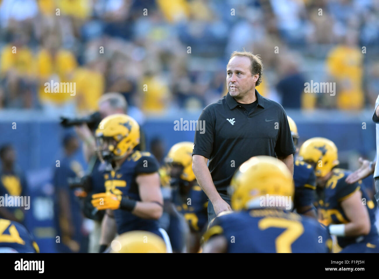 Morgantown, West Virginia, USA. 5th Sep, 2015. West Virginia ...