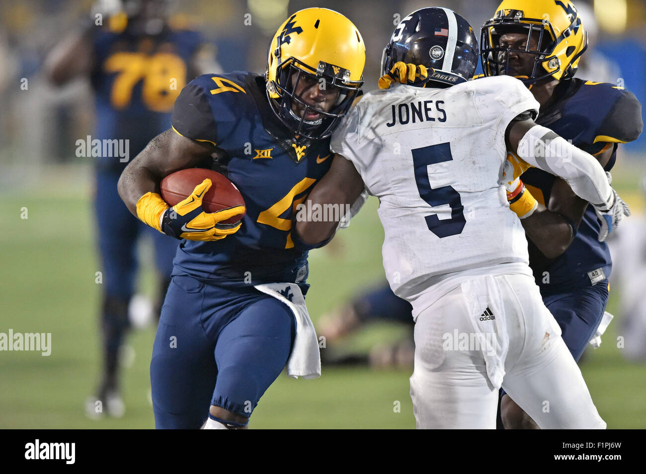 Morgantown, West Virginia, USA. 5th Sep, 2015. West Virginia ...