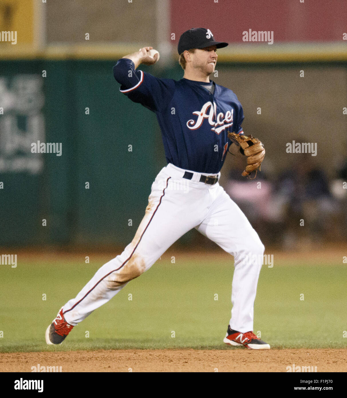Reno, Nevada, USA. 04th Sep, 2015. Reno Aces Outfield MIKE FREEMAN (1 ...