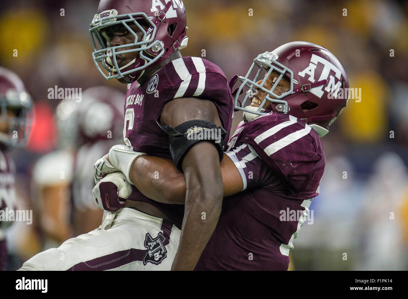 September 5, 2015: Texas A&M Aggies defensive back Donovan Wilson (6 ...