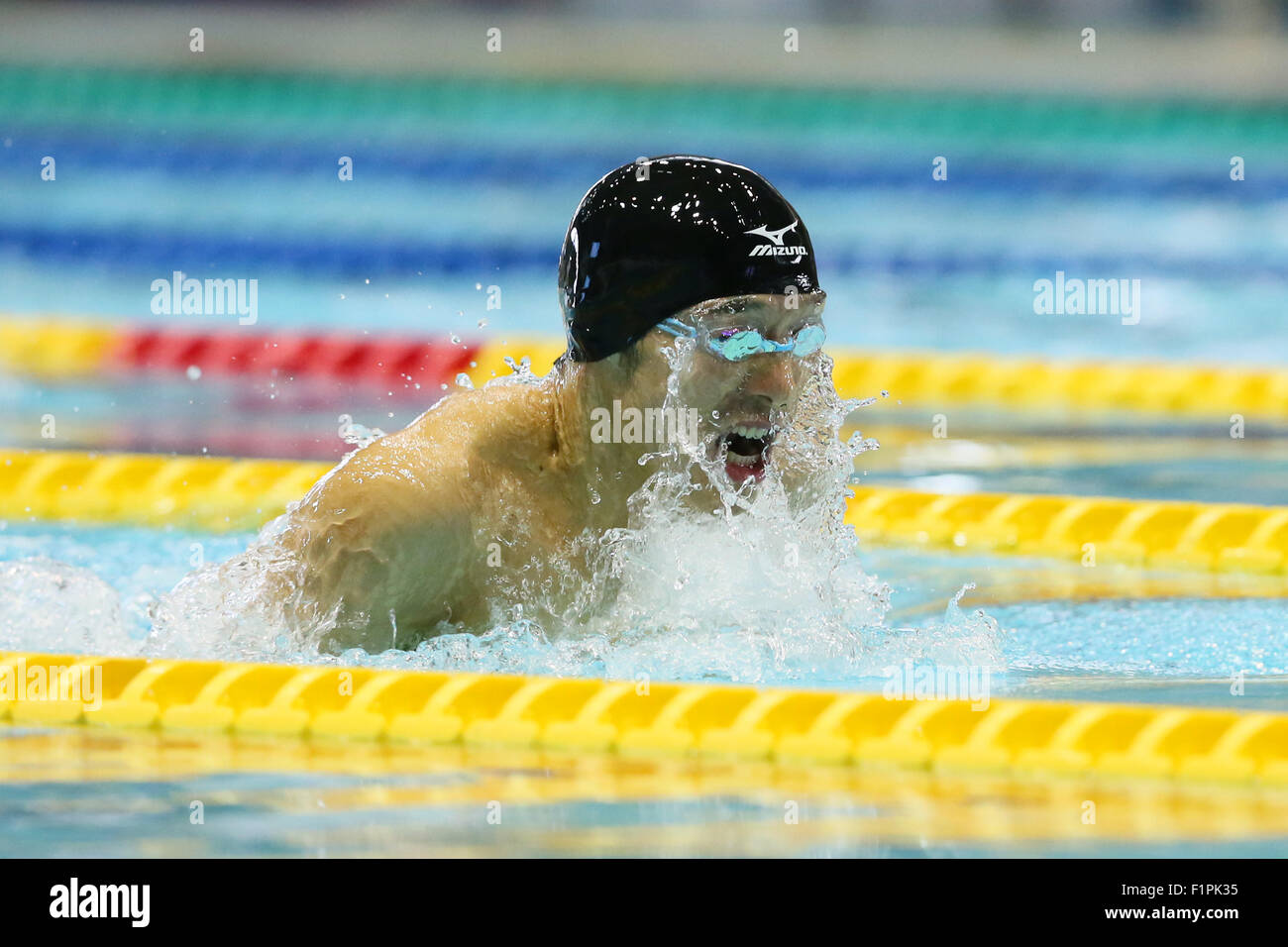 Tokyo, Japan. 5th Sep, 2015. Yasuhiro Tanaka Swimming : 2015 Japan Para ...