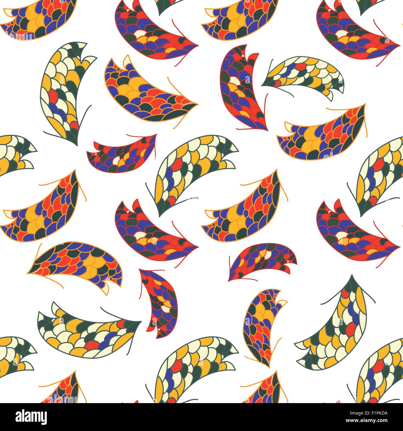 Seamless colorful background with arrows Vector illustration Stock ...