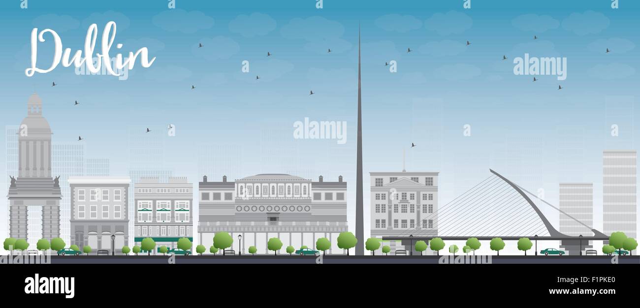 Buildings dublin Stock Vector Images - Alamy