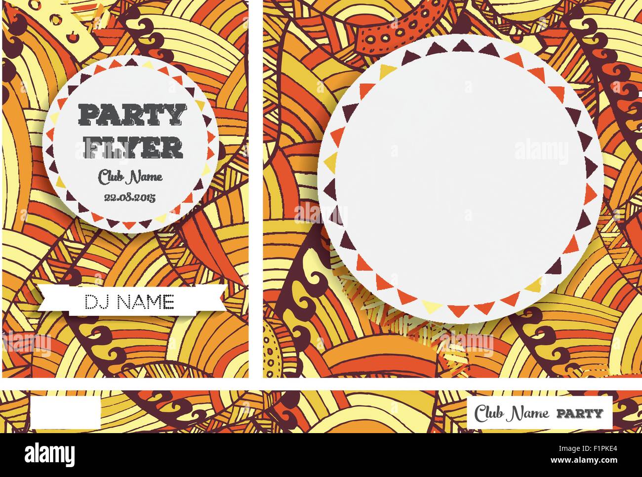 Abstract party music background flyers hi-res stock photography and ...