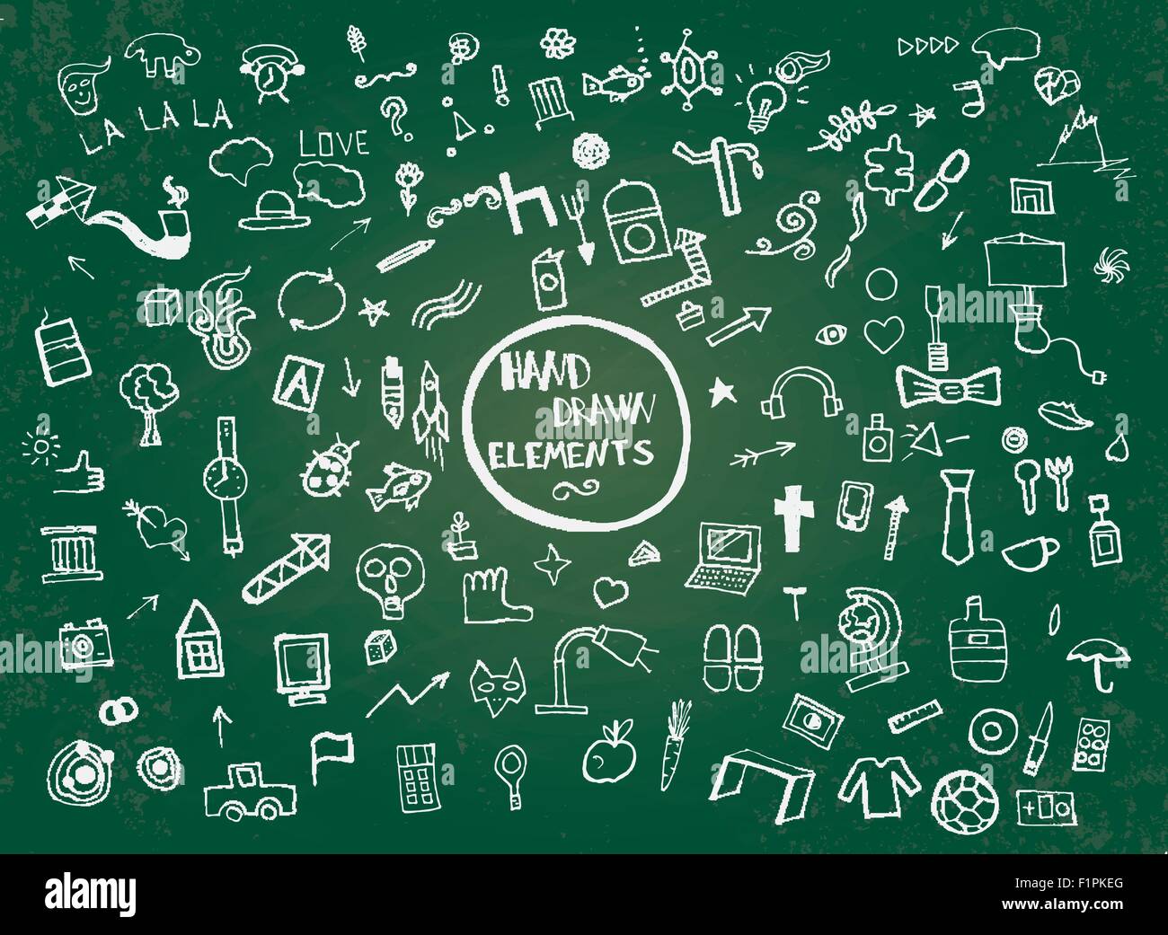 Hand drawn texture globe Stock Vector Images - Alamy