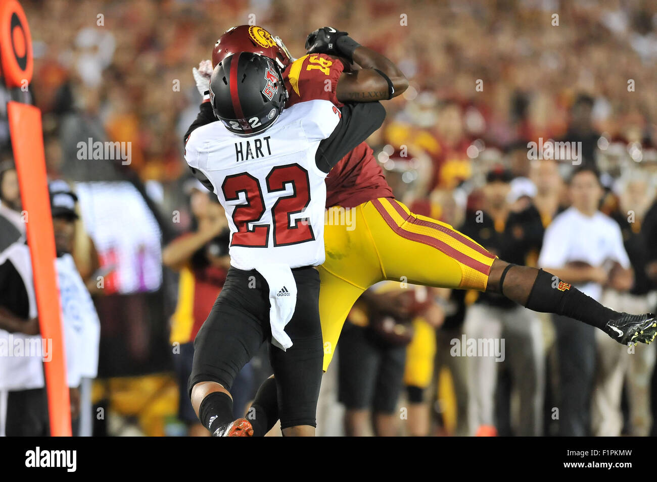 Los Angeles, CA, USA. 5th Sep, 2015. USC Trojans running back Dominic ...