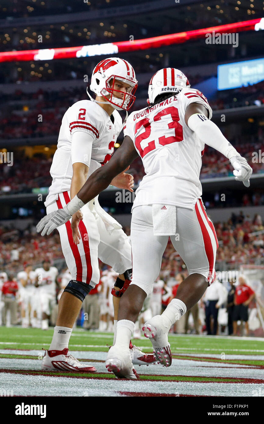 September 5, 2015: Wisconsin Badgers quarterback Joel Stave (2 ...
