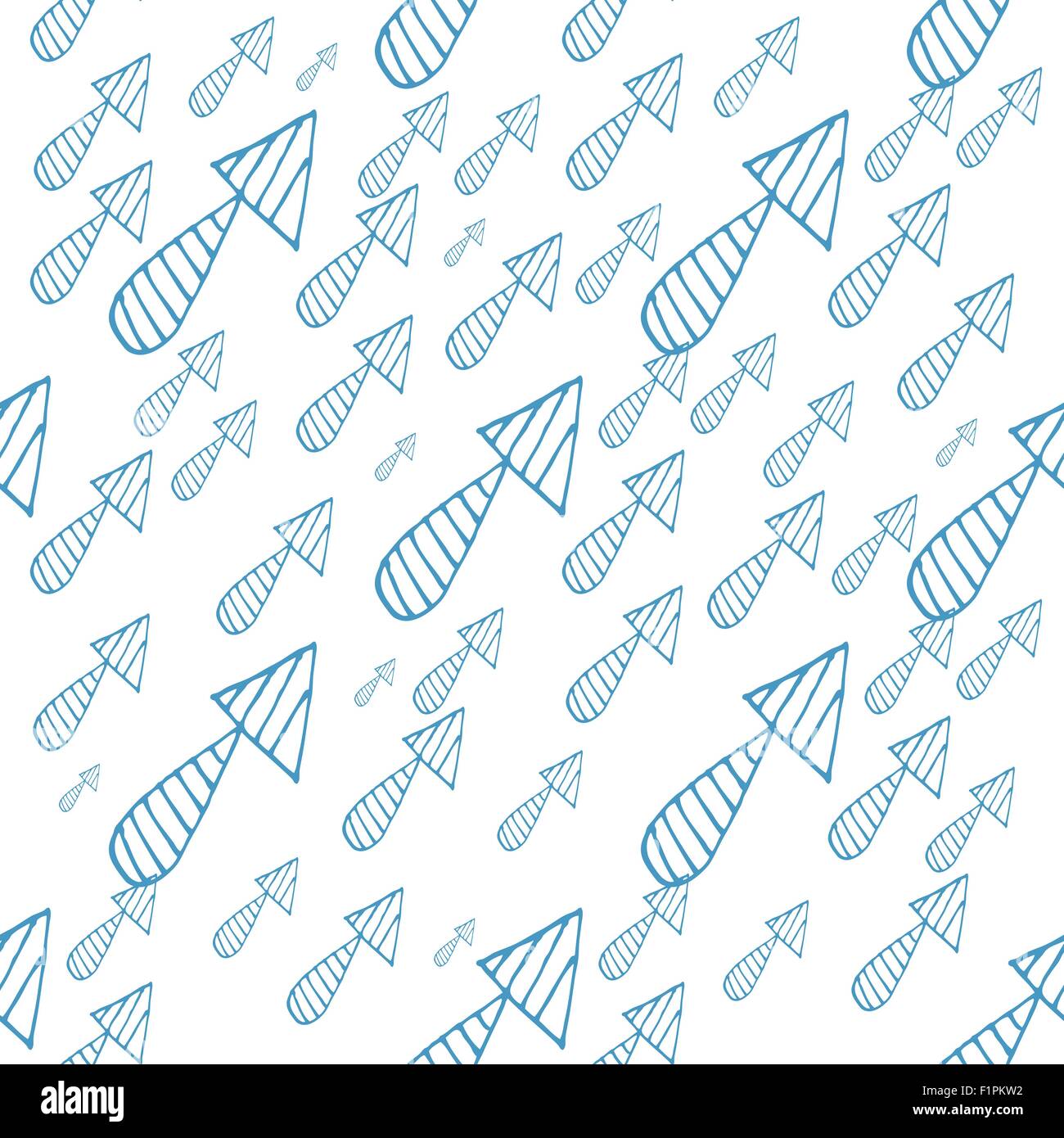 Arrows on background blue Stock Vector Images - Alamy