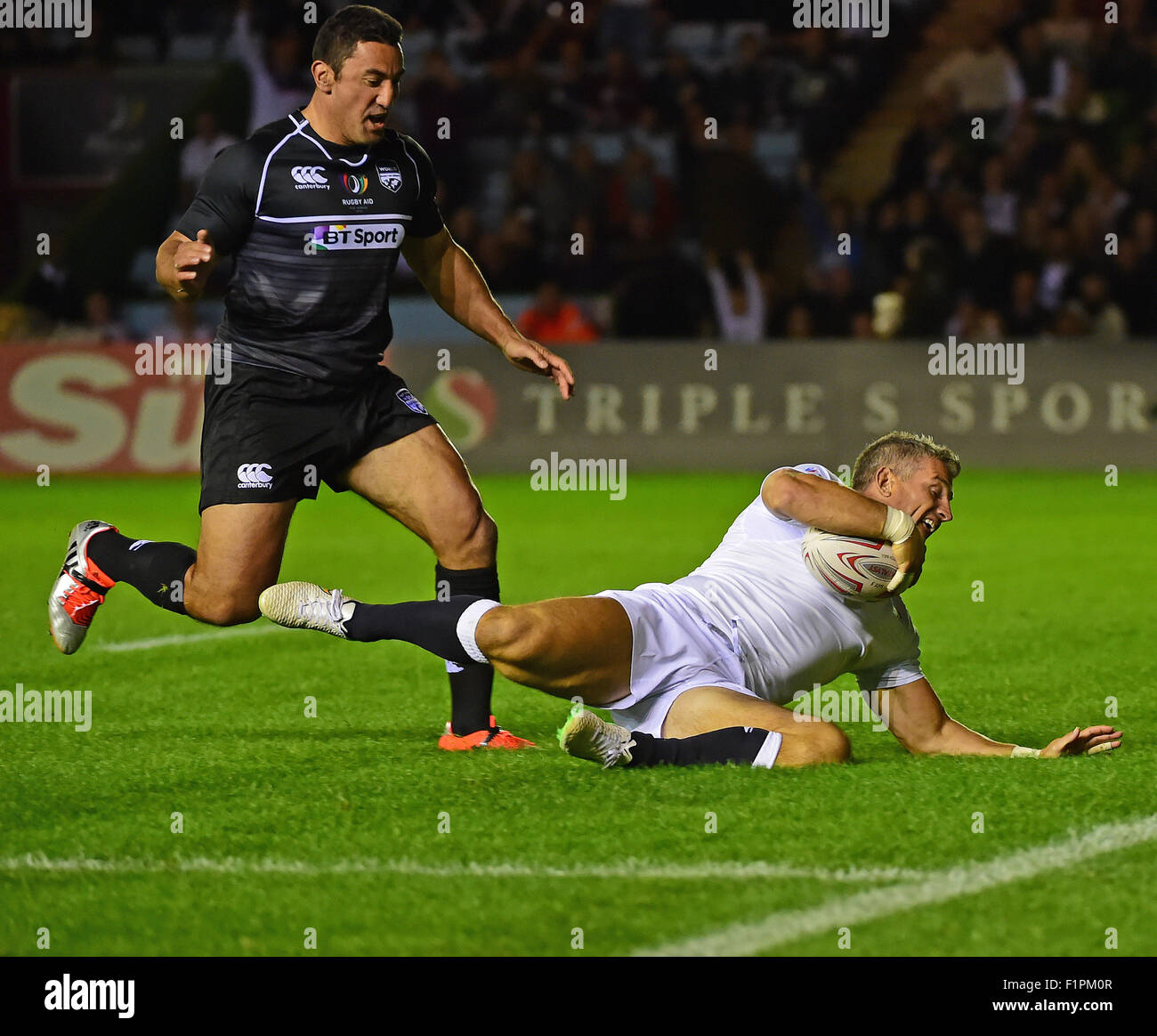 Twickenham, UK. 04th Sep, 2015. Rugby Aid 2015. Celebrities versus ...