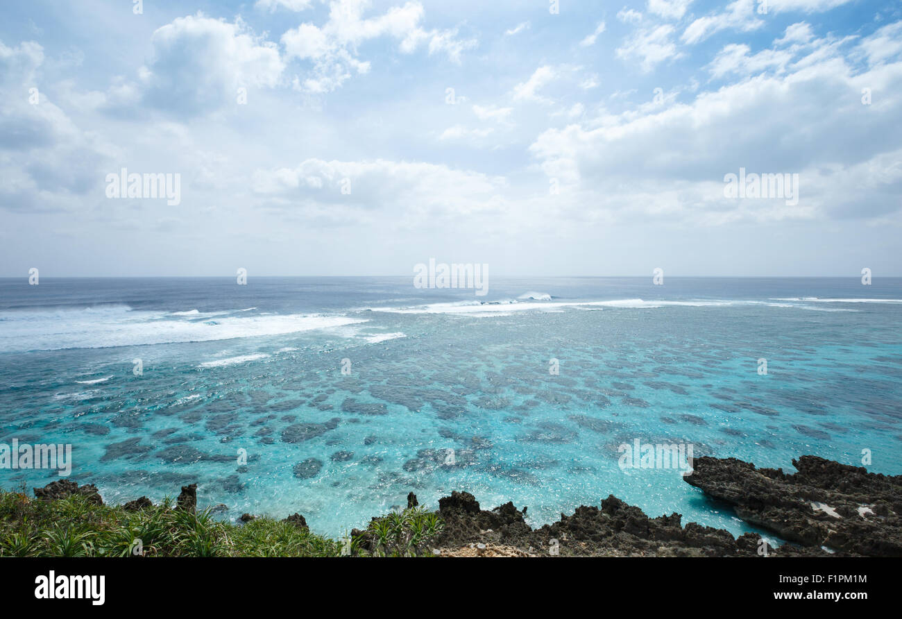 Beautiful Japanese Coastline, Okinawa, Japan Stock Photo - Alamy