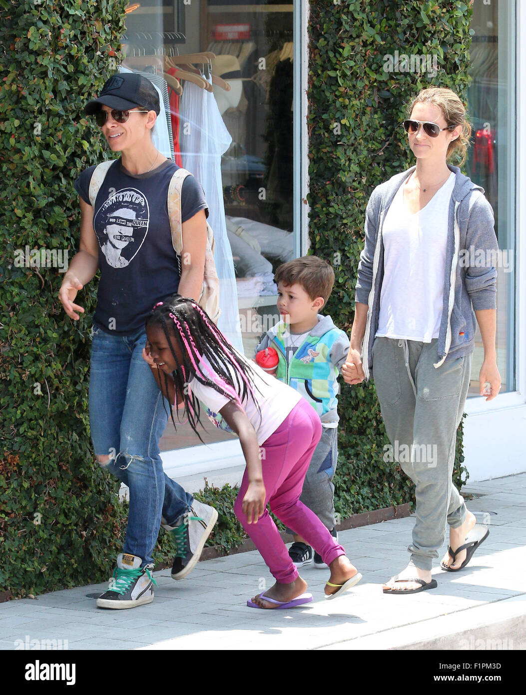 Heidi rhoades and lukensia michaels rhoades hi-res stock photography ...