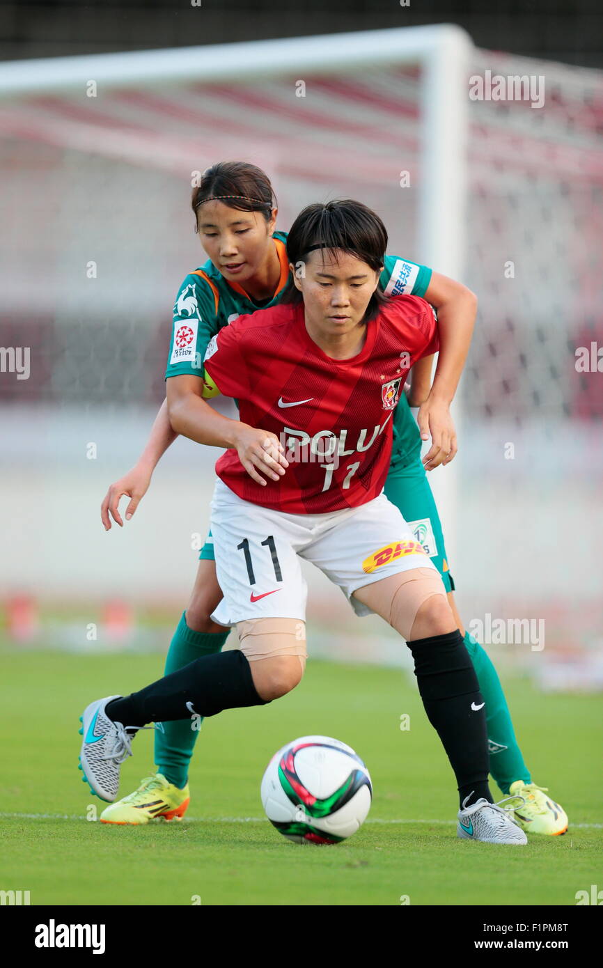 Saitama Urawa Komaba Stadium, Saitama, Japan. 5th Sep, 2015. Michi Goto ...