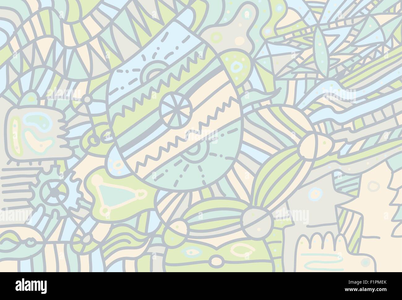 Abstract easter background with egg and lines Vector illustration Stock ...