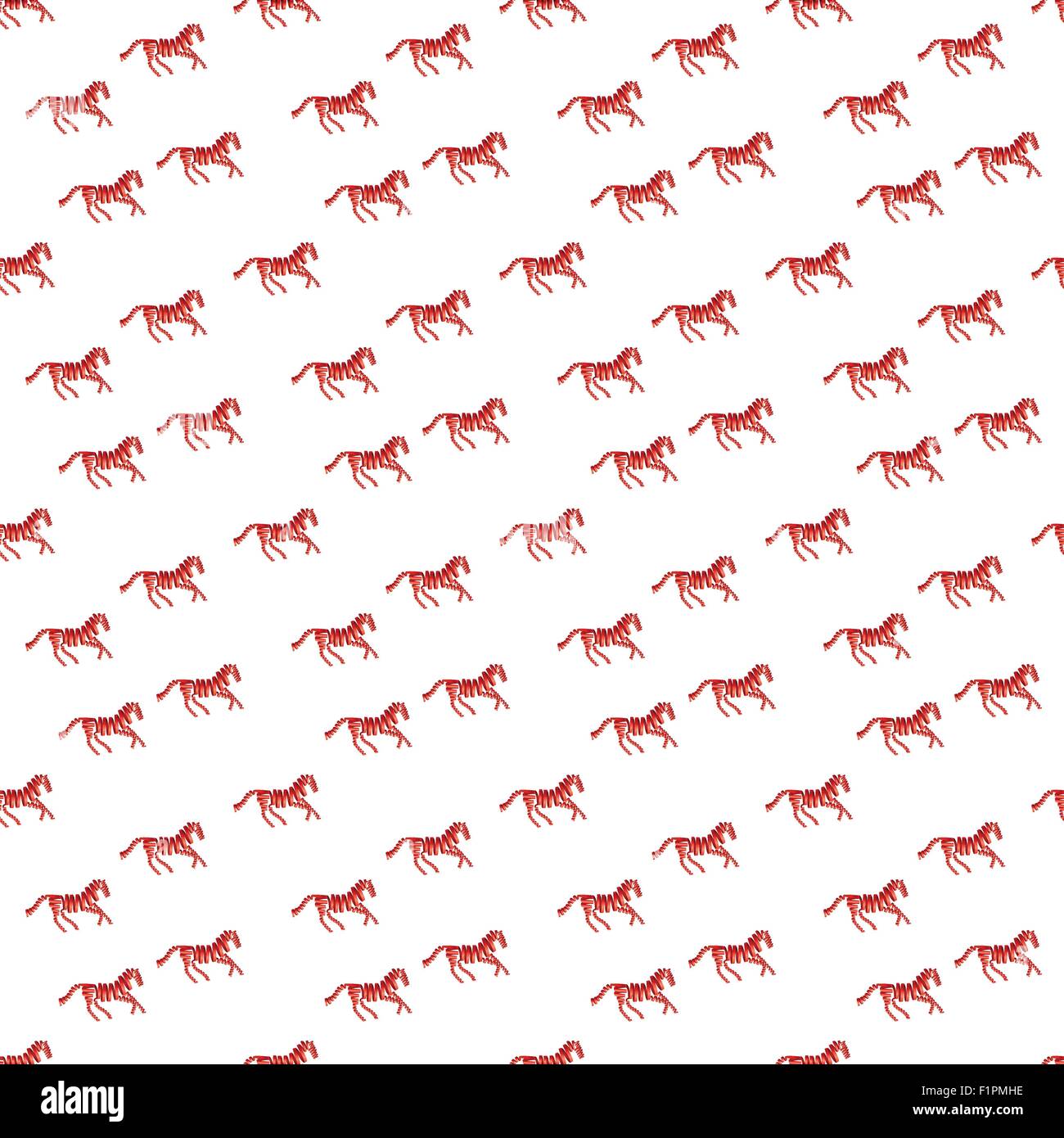 Red horse drawing hi-res stock photography and images - Alamy
